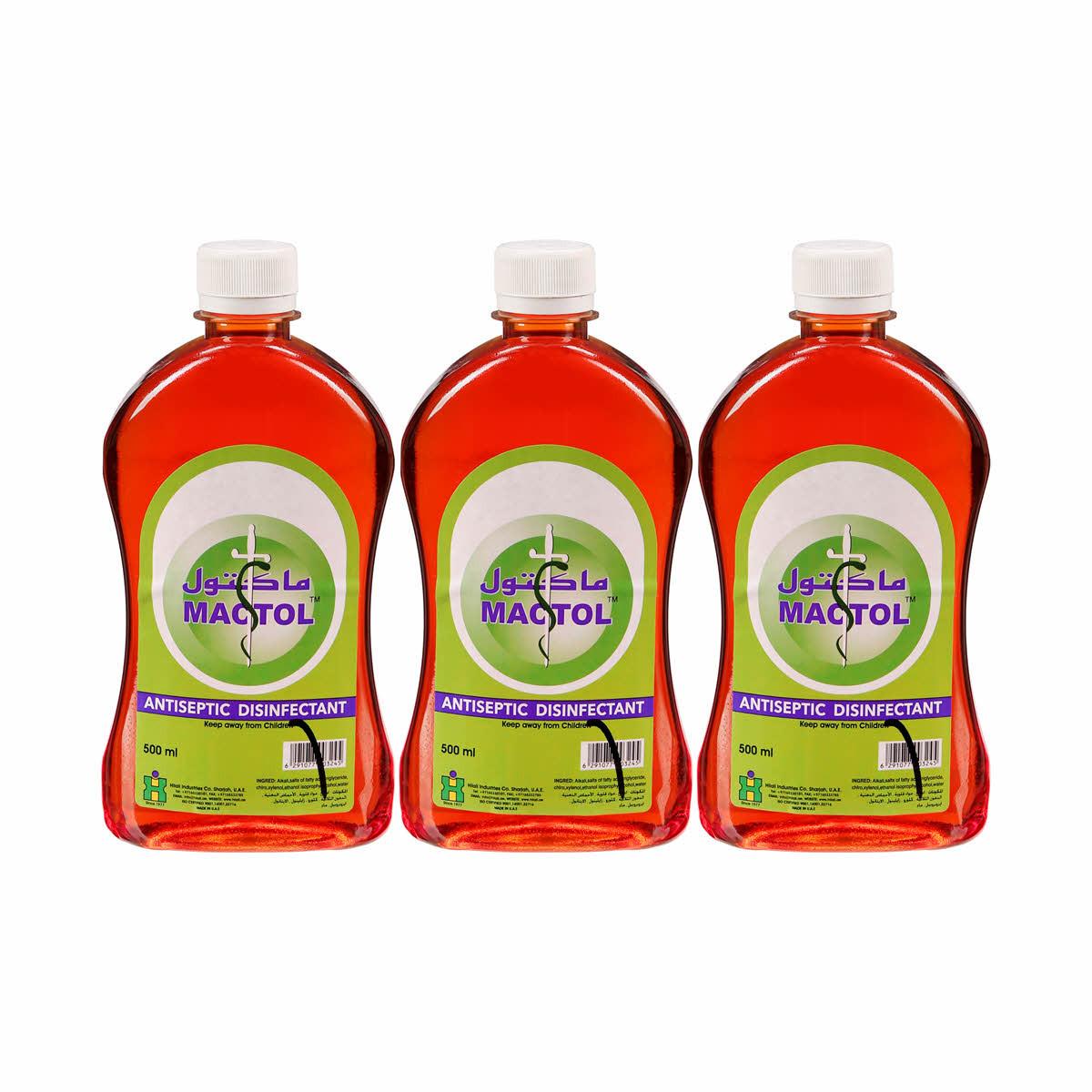 Mactol Disinfectant 500 Ml X 3 Pieces PakGroceries Mactol Disinfectant 500 Ml X 3 Pieces PakGroceries